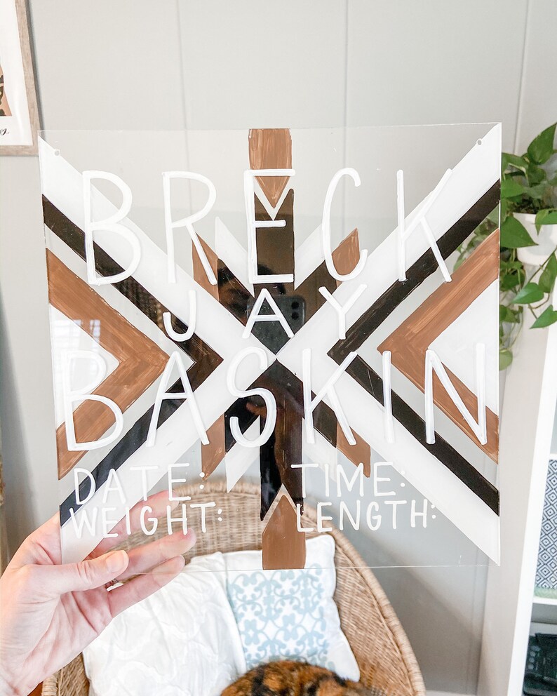 Custom Acrylic Hospital Door Sign Fully Custom Nursery Wall - Etsy