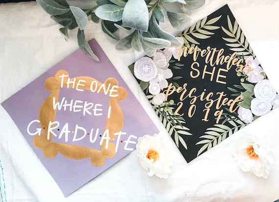 Custom Grad Cap Topper Personalized Graduation Cap Topper | Etsy