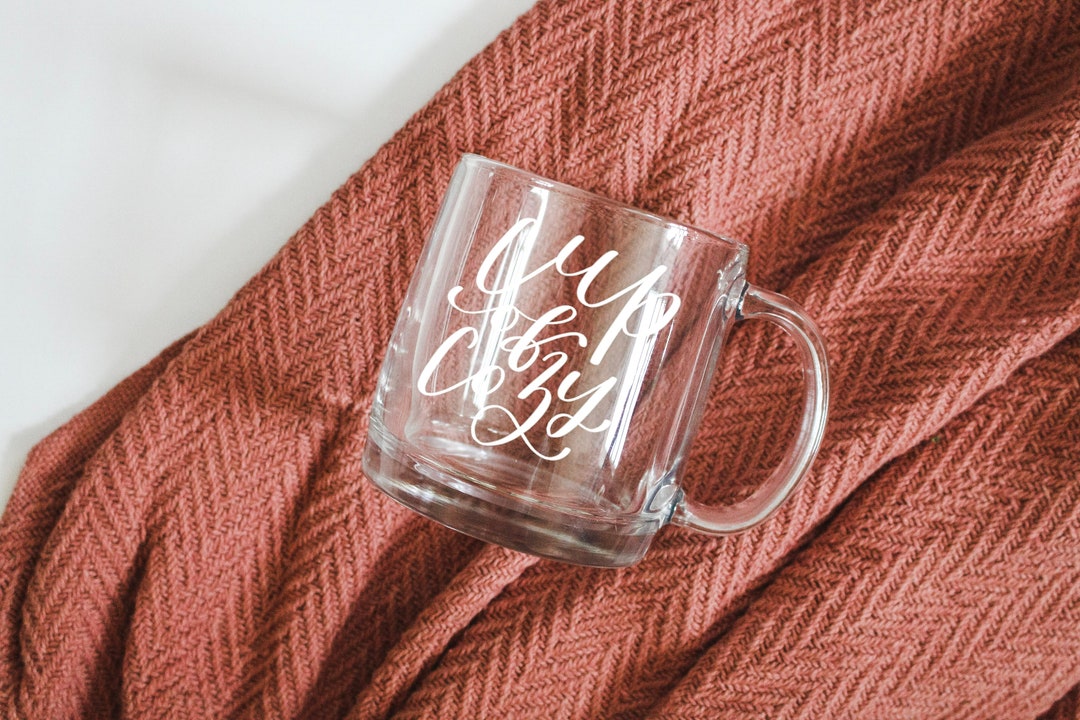 Taza de taza acogedora / Taza con letras a mano / Taza de otoño - Etsy ...