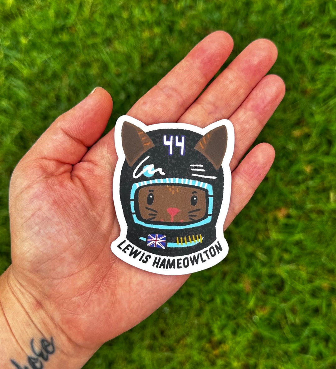F1 Hamilton Sticker - Etsy