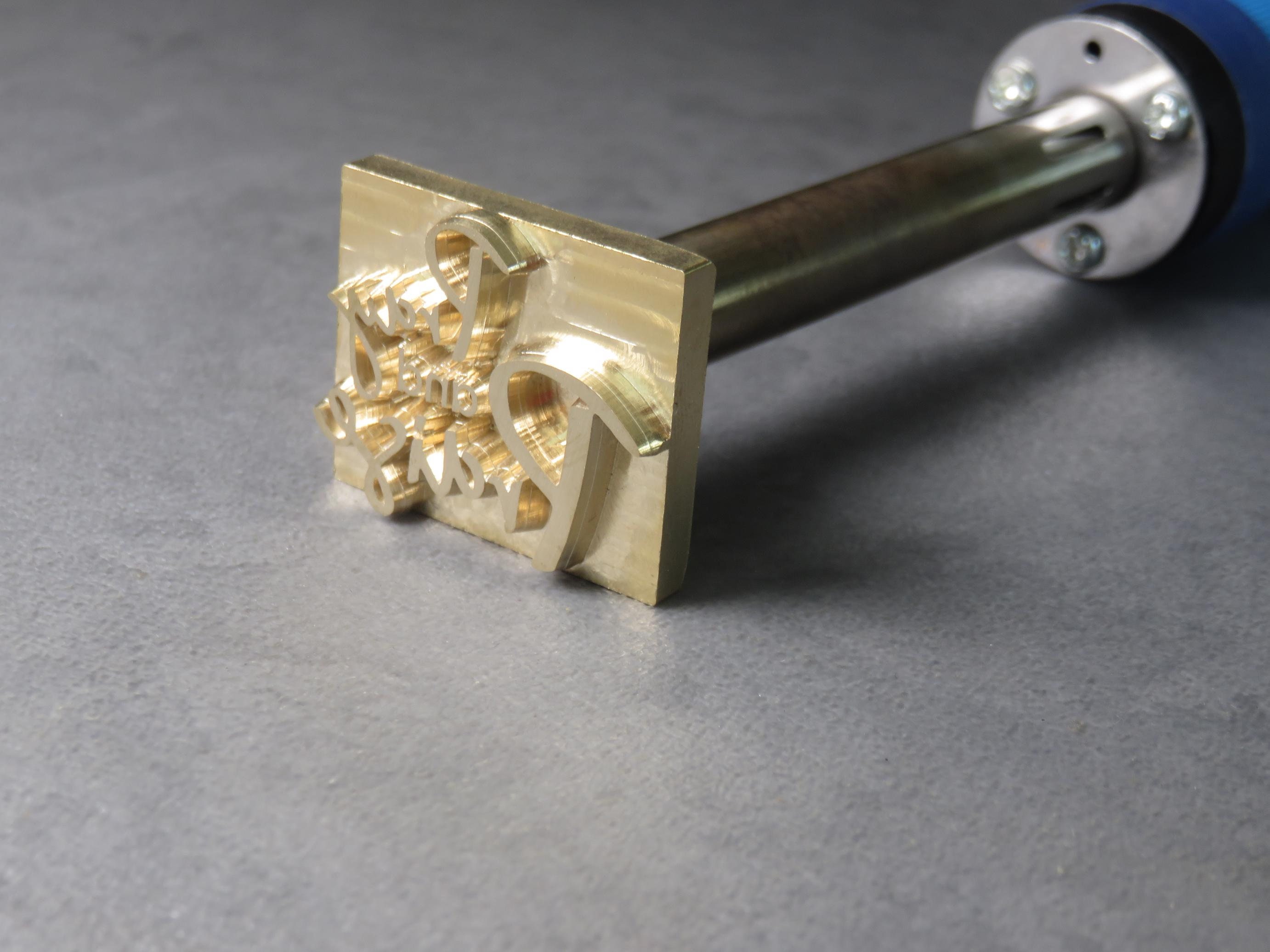 Custom Leather Stamp/leather Logo Stamp/custom Leather Embossing Stamp ...