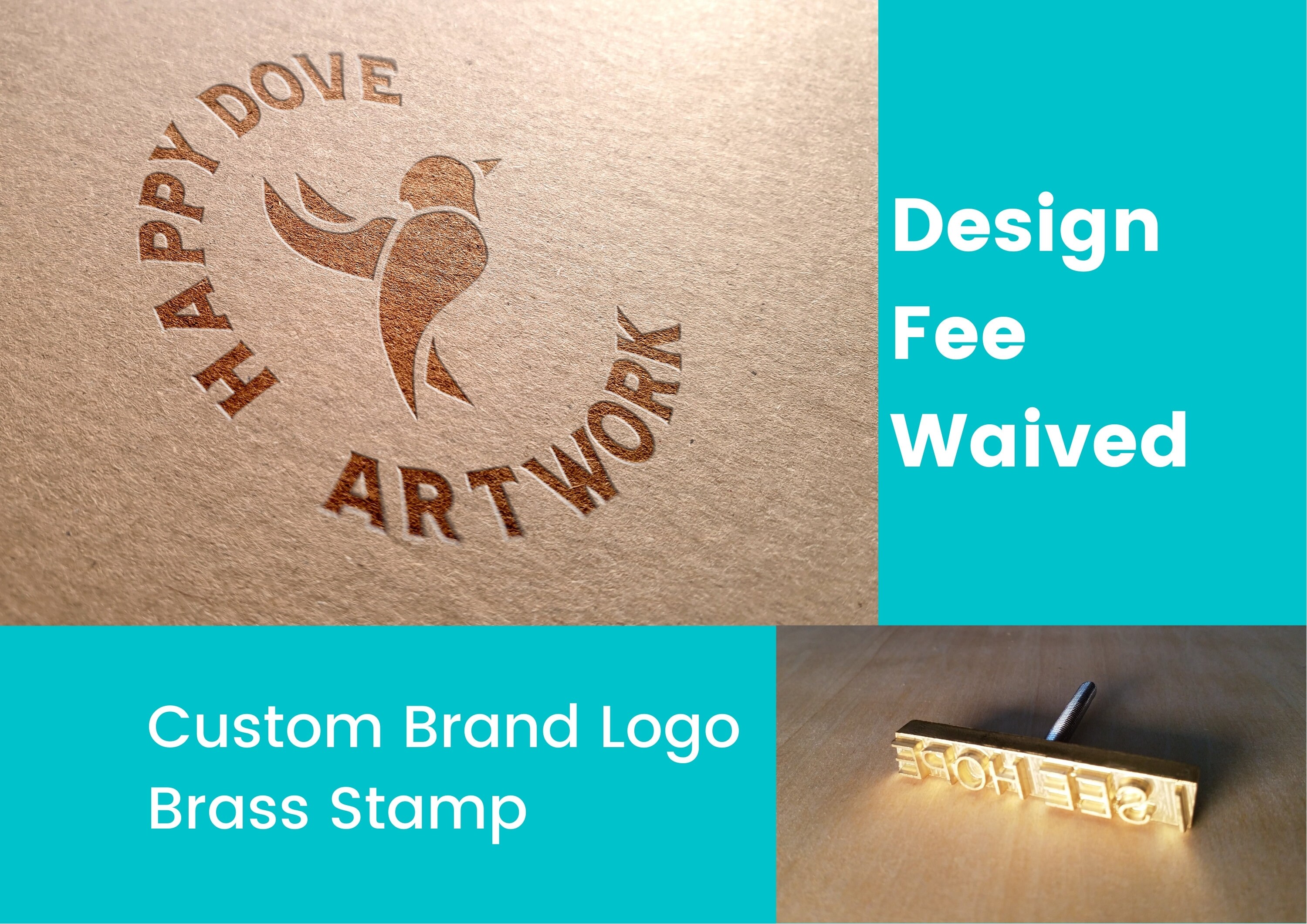 Custom Leather Stamp/leather Logo Stamp/custom Leather Embossing Stamp ...
