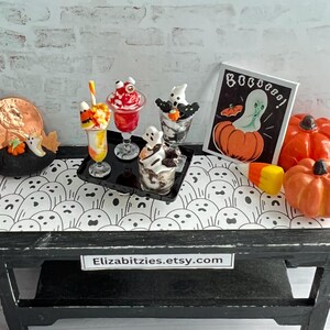Dollhouse Halloween Spooky Sundaes 1:12 Scale - Etsy