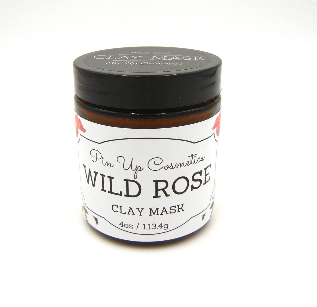 Rose Clay Mask | Face Mask | French Clay Mask | Detox Mask | Mud Mask ...