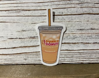 Dunkin Sticker - Etsy