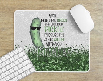 Pickle Mouse Pad - Etsy