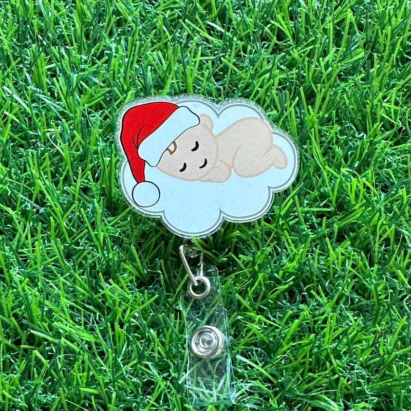 Christmas Badge Reel - Etsy