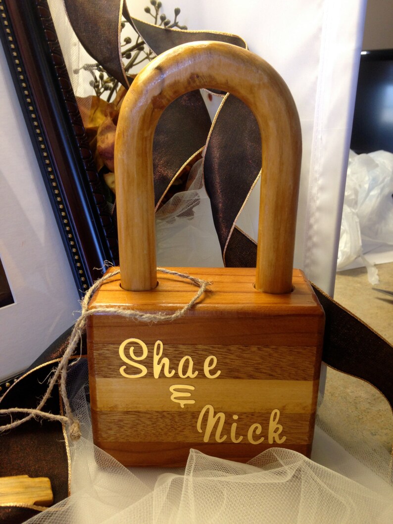 Hardwood, Handmade Padlock - Etsy