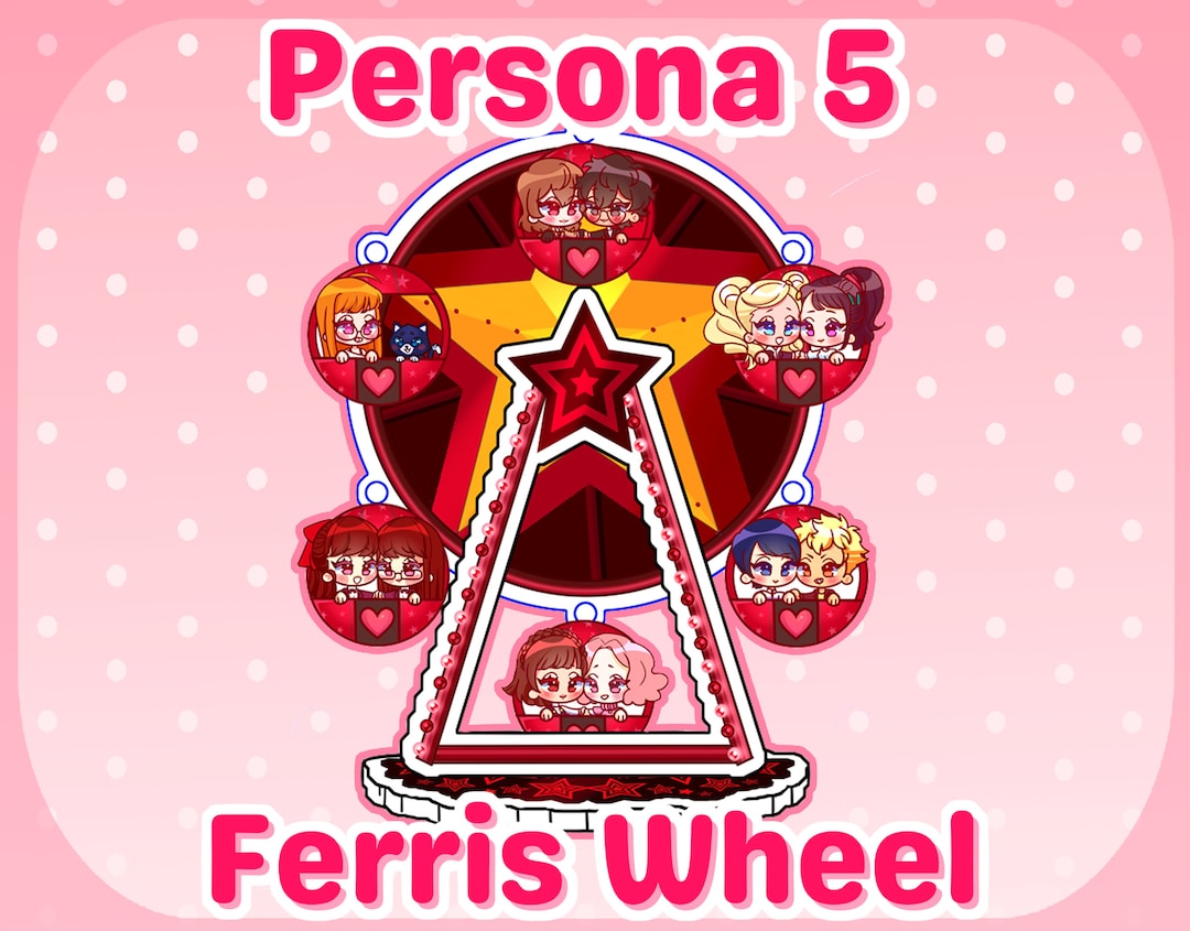 P5 Ferris Wheel Acrylic Stand - [ PERSONA 5 ] - Etsy