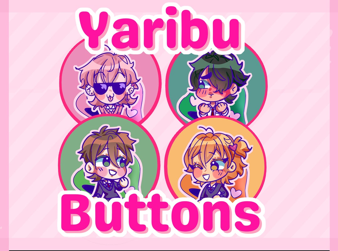 Yaribu Buttons - [misc.] - Etsy