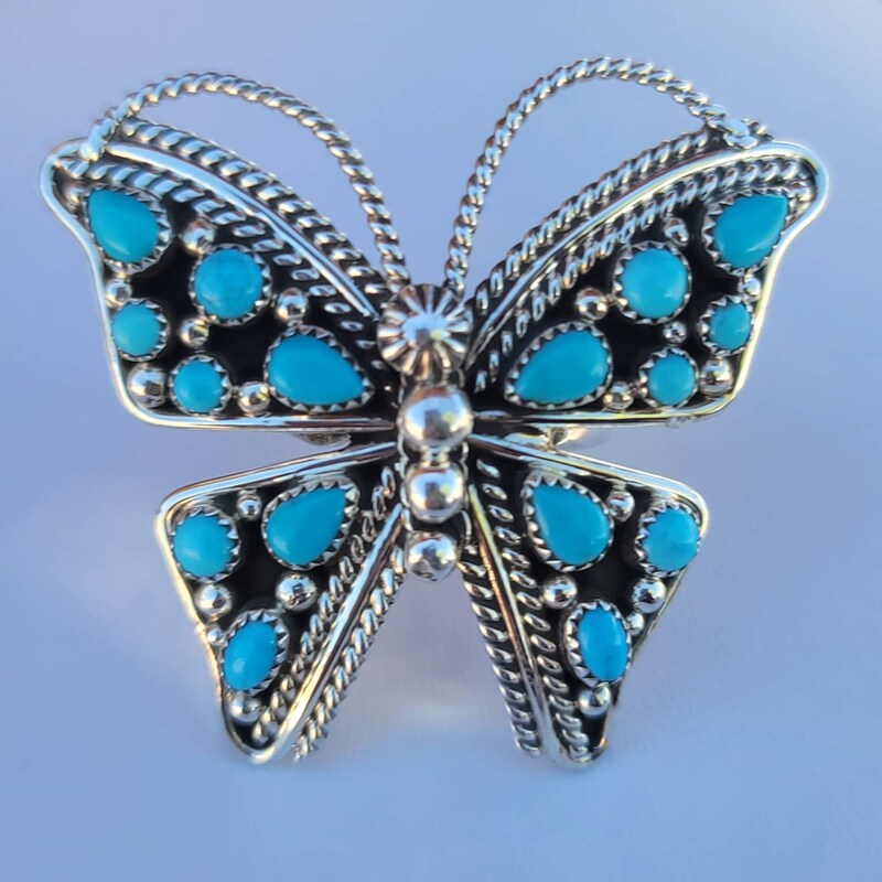 Turquoise Butterfly - Etsy