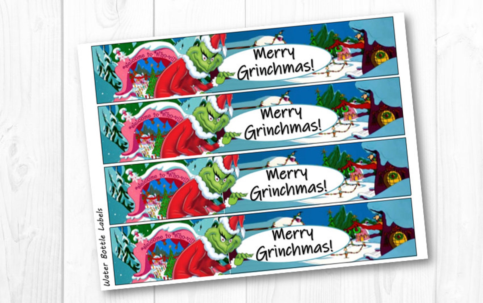 Printable Christmas Water Bottle Labels Multiple Design Etsy printable-christmas-water-bottle-labels-multiple-design-etsy