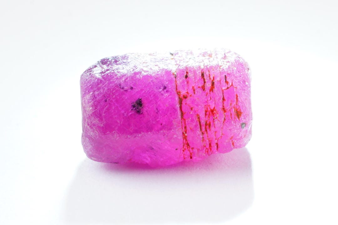 Ruby Mineral Specimen: Raw Red Crystal From Ihosy, Madagascar (1.36g ...
