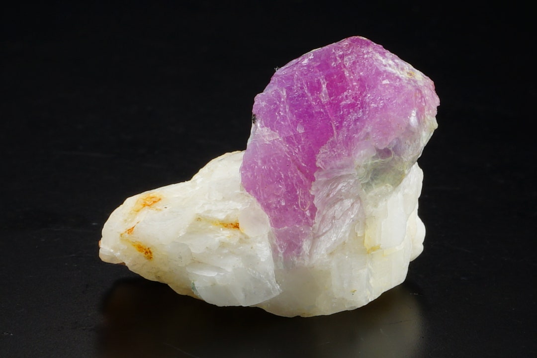 Ruby in Matrix Mineral, Red Corundum Crystal (11g, Afghanistan) - Etsy