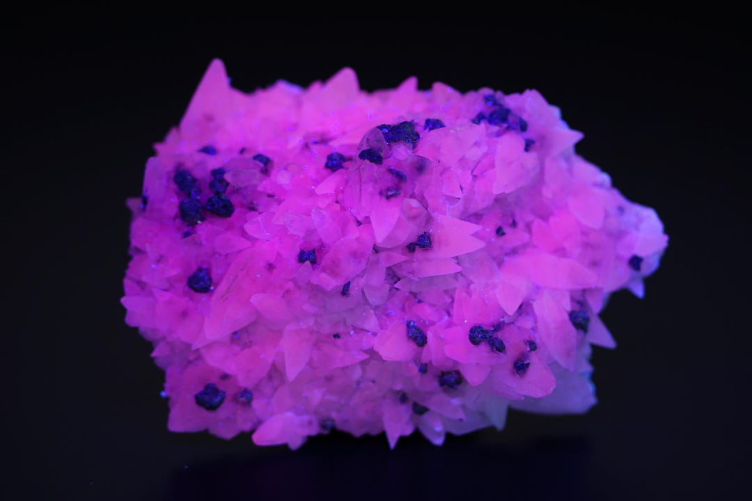 CALCITE & PYRITE 56g - 7,5 × 5,0 × 2,6 Cm Morocco - El Hammam Mine, Ait Mimoune Caïdat ...