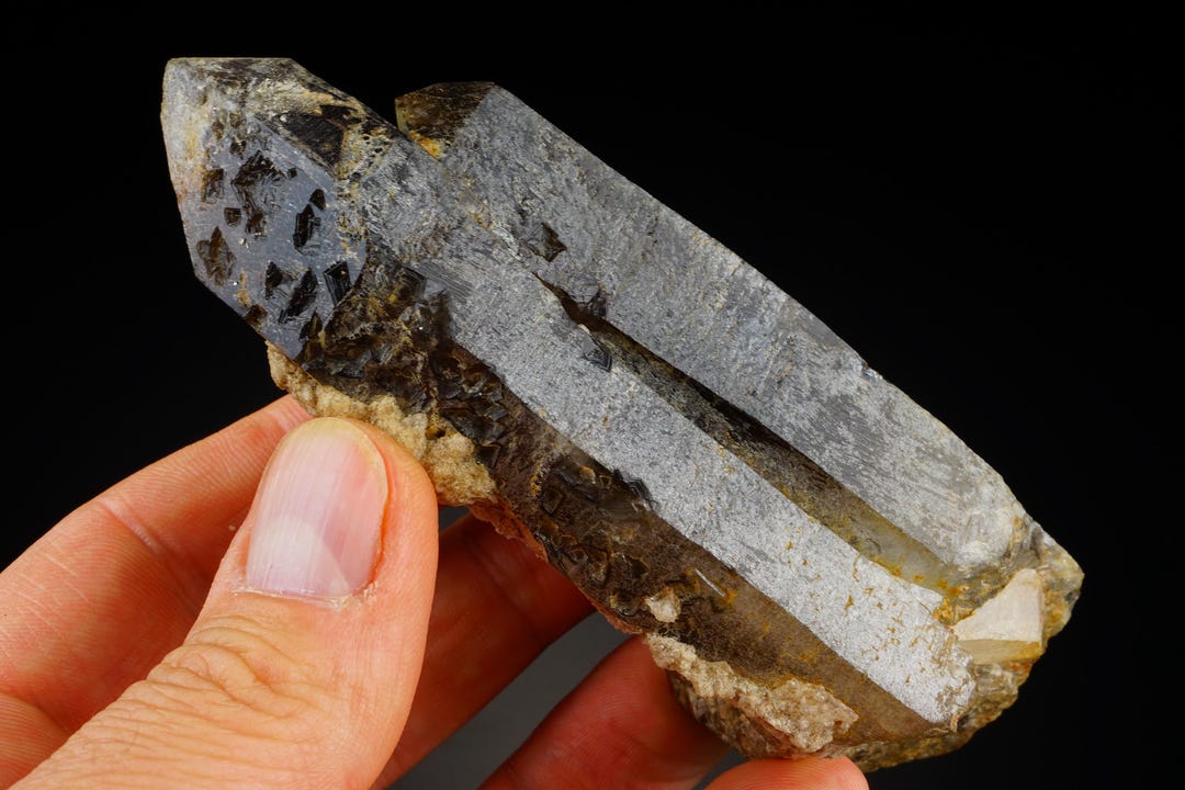 Namibian Smoky Quartz Crystal - Big Raw Mineral Stone - Etsy