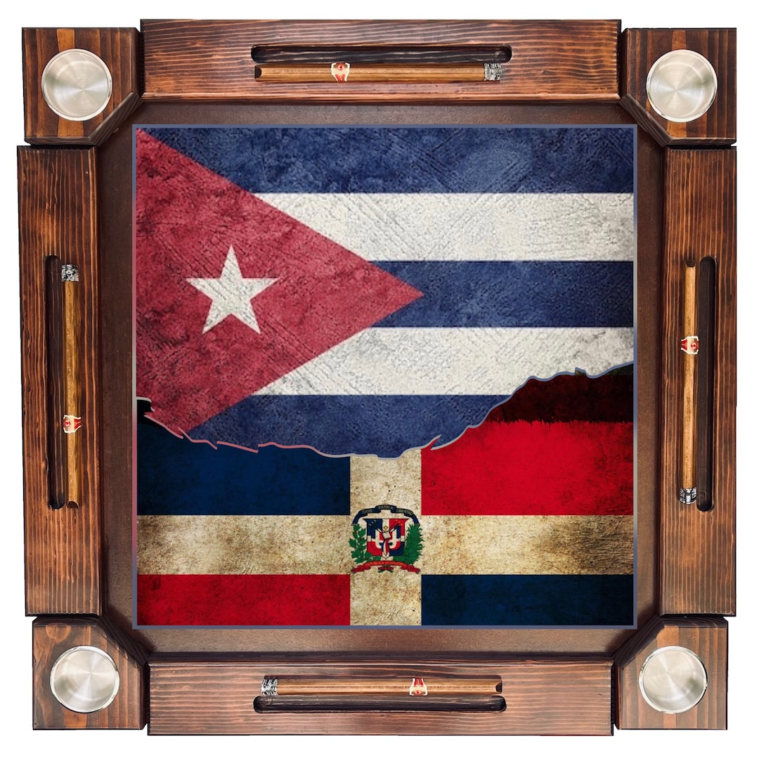 Wooden/wood Domino Table-cuba and Dominican Republic -made in USA - Etsy