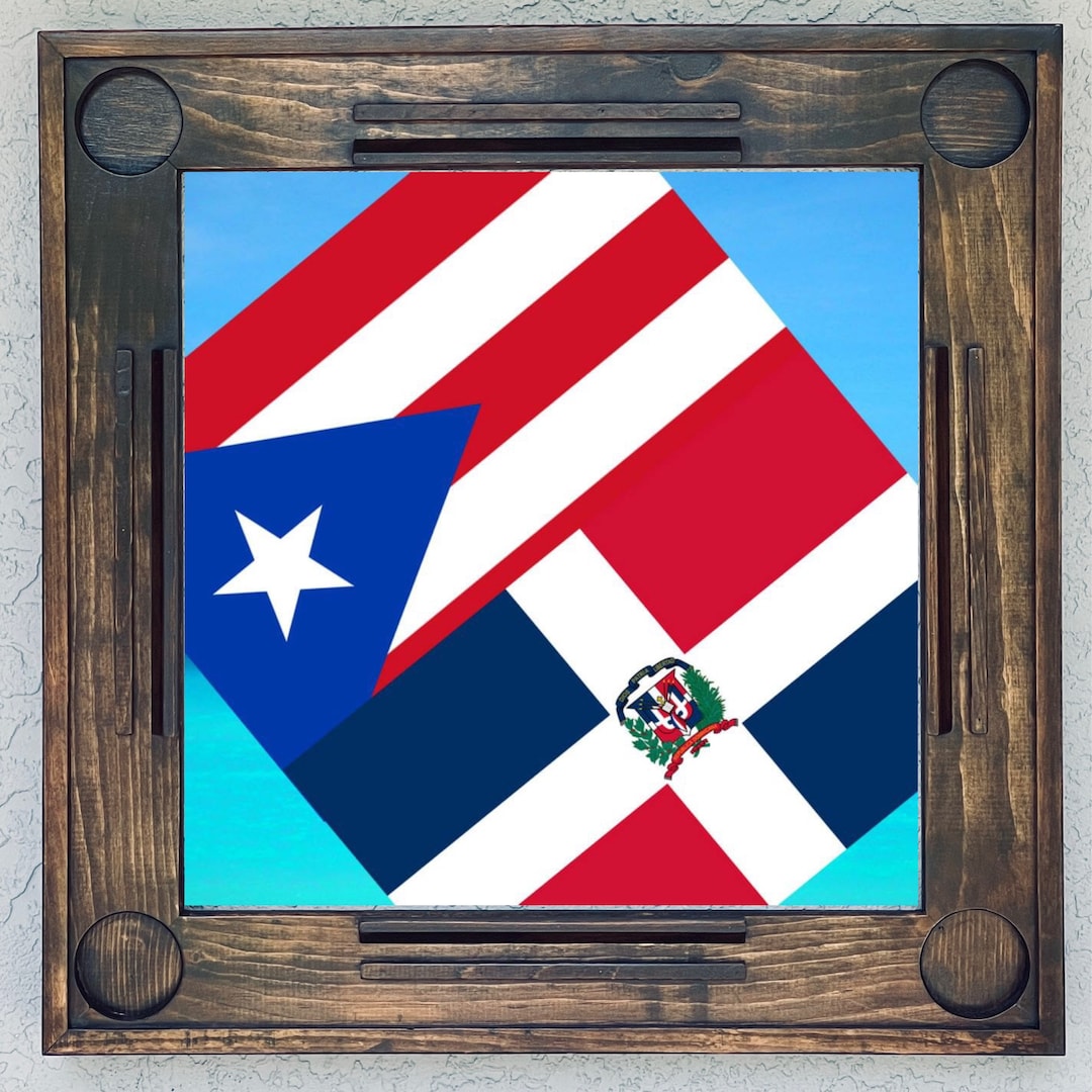 Wooden/wood Domino Table-puerto Rico and Dominican Republic - Etsy