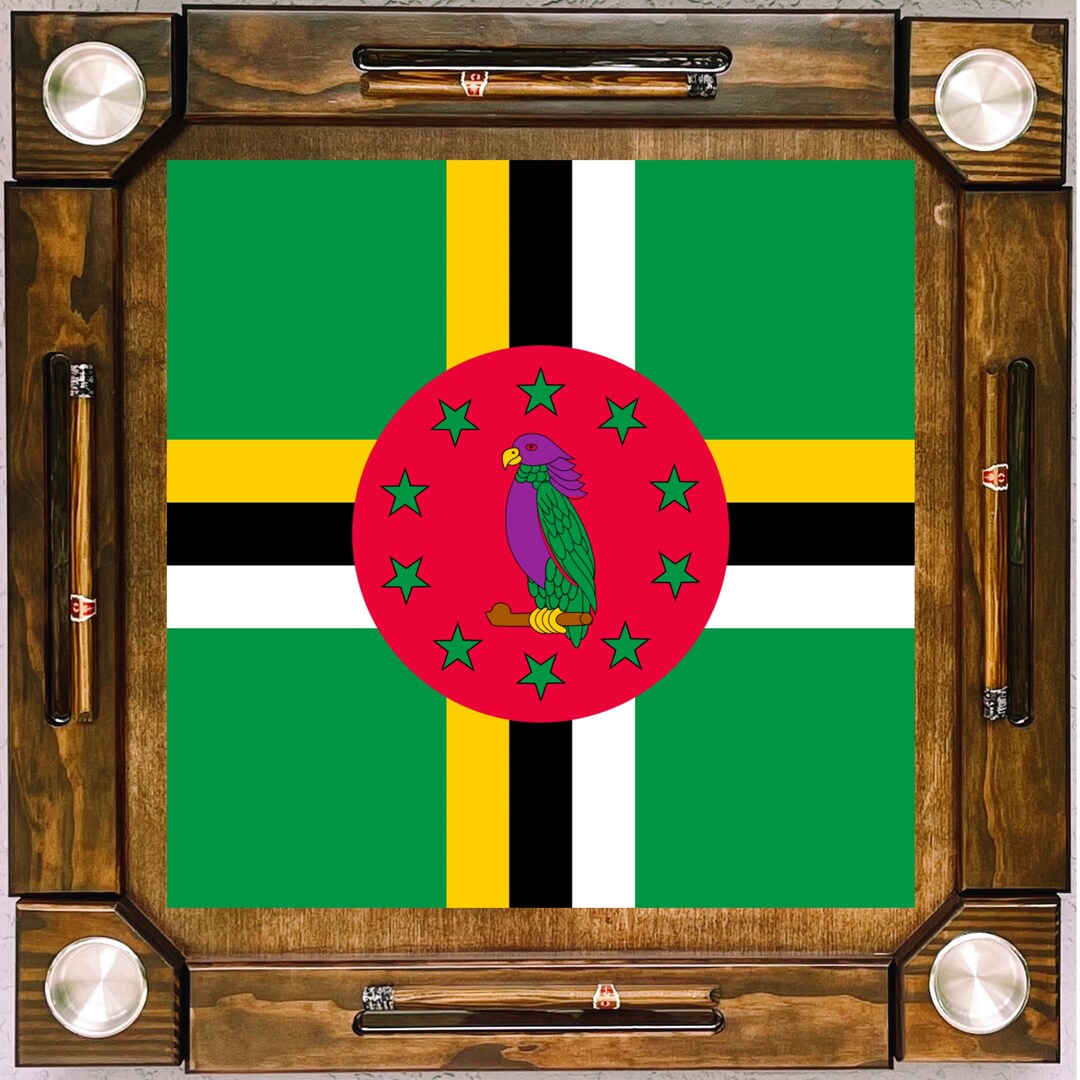 Wooden/wood Domino Table-dominica-made in USA - Etsy