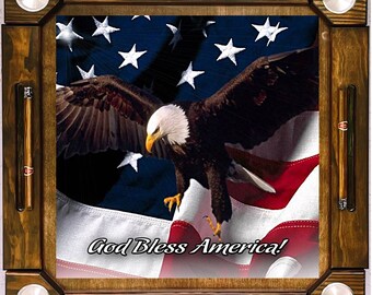 Wooden American Flag Table - Etsy