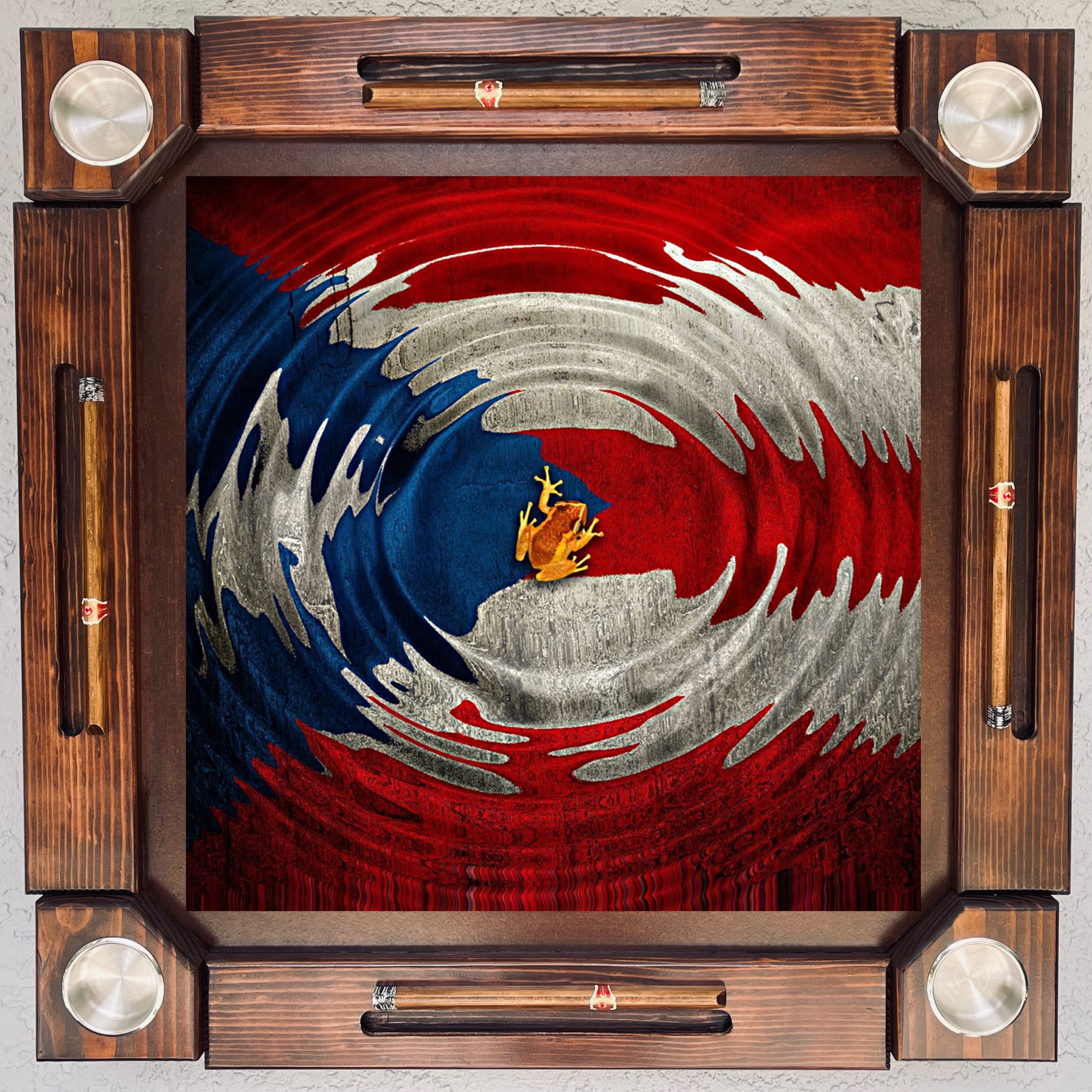 Wooden/wood Domino Table-puerto Rico made in USA - Etsy