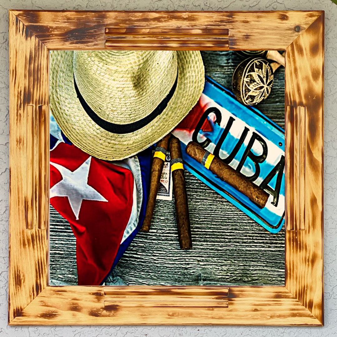 Wooden/wood Domino Table Top/frame-cuba made in Usano Legs - Etsy