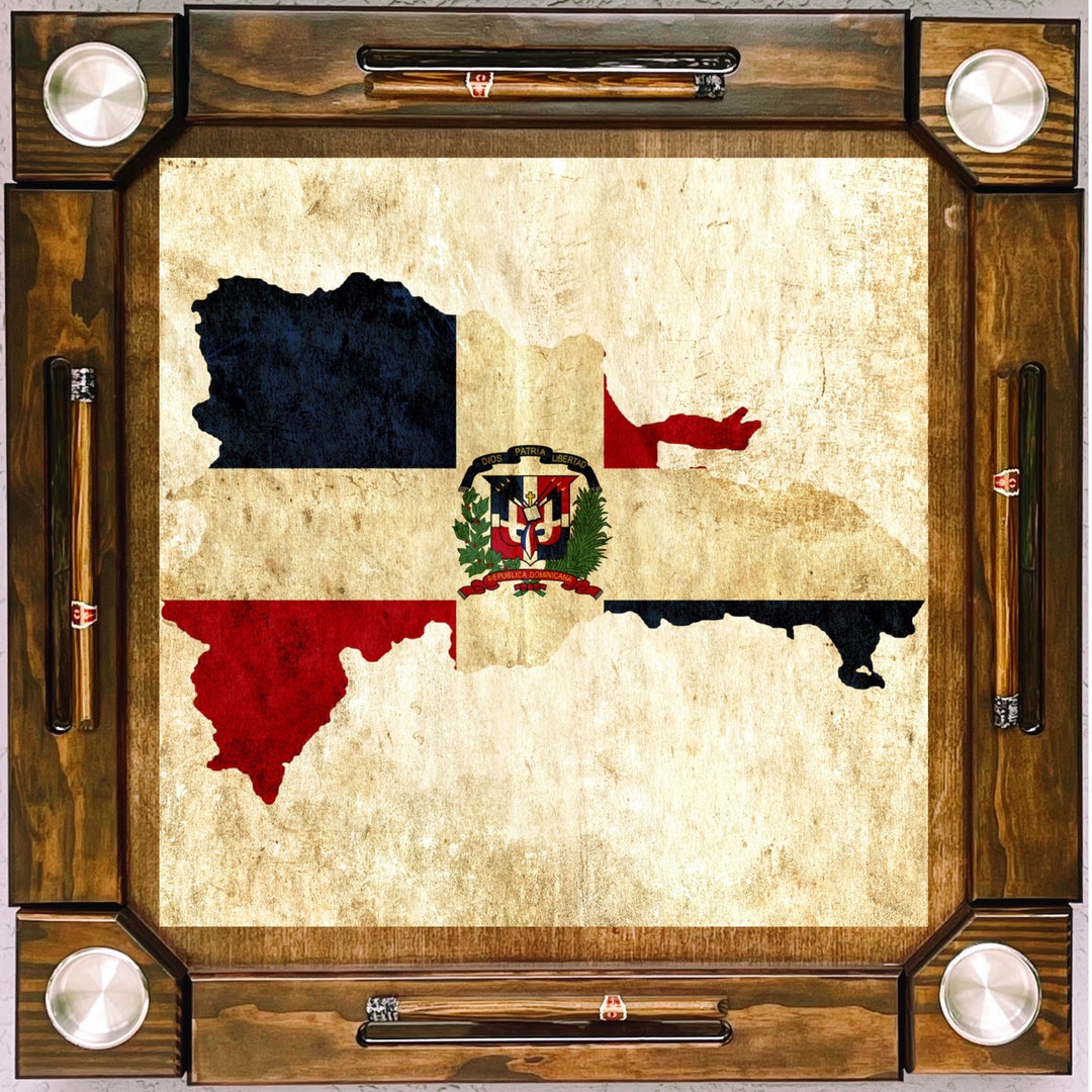 Wooden/wood Domino Table-dominican Republic made in USA - Etsy