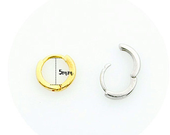 16g Teardrop Medusa Ring Lippy Loop Labret Surgical Steel Lip Ring ...