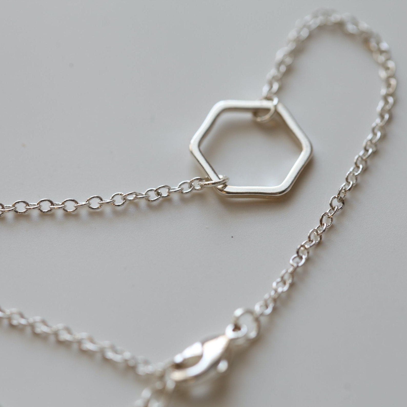 Hexagon Jewelry, Hexagon Stud Earring, Gold Bracelet, Geometric Studs ...