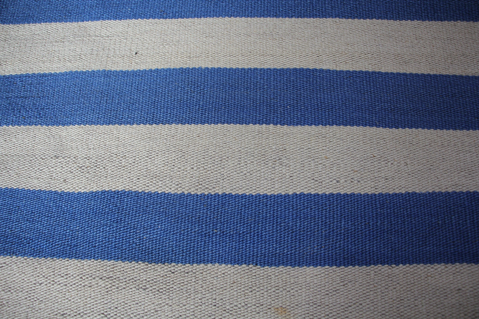 Blue and White Rug Striped Rug Striped Kilim Flatweave Rug | Etsy