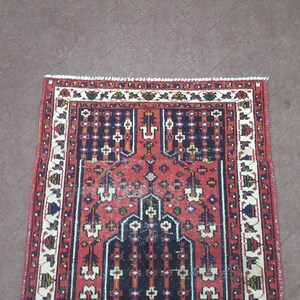 Prayer Rug Handmade Vintage Prayer Rug. Size: 2'7 X - Etsy