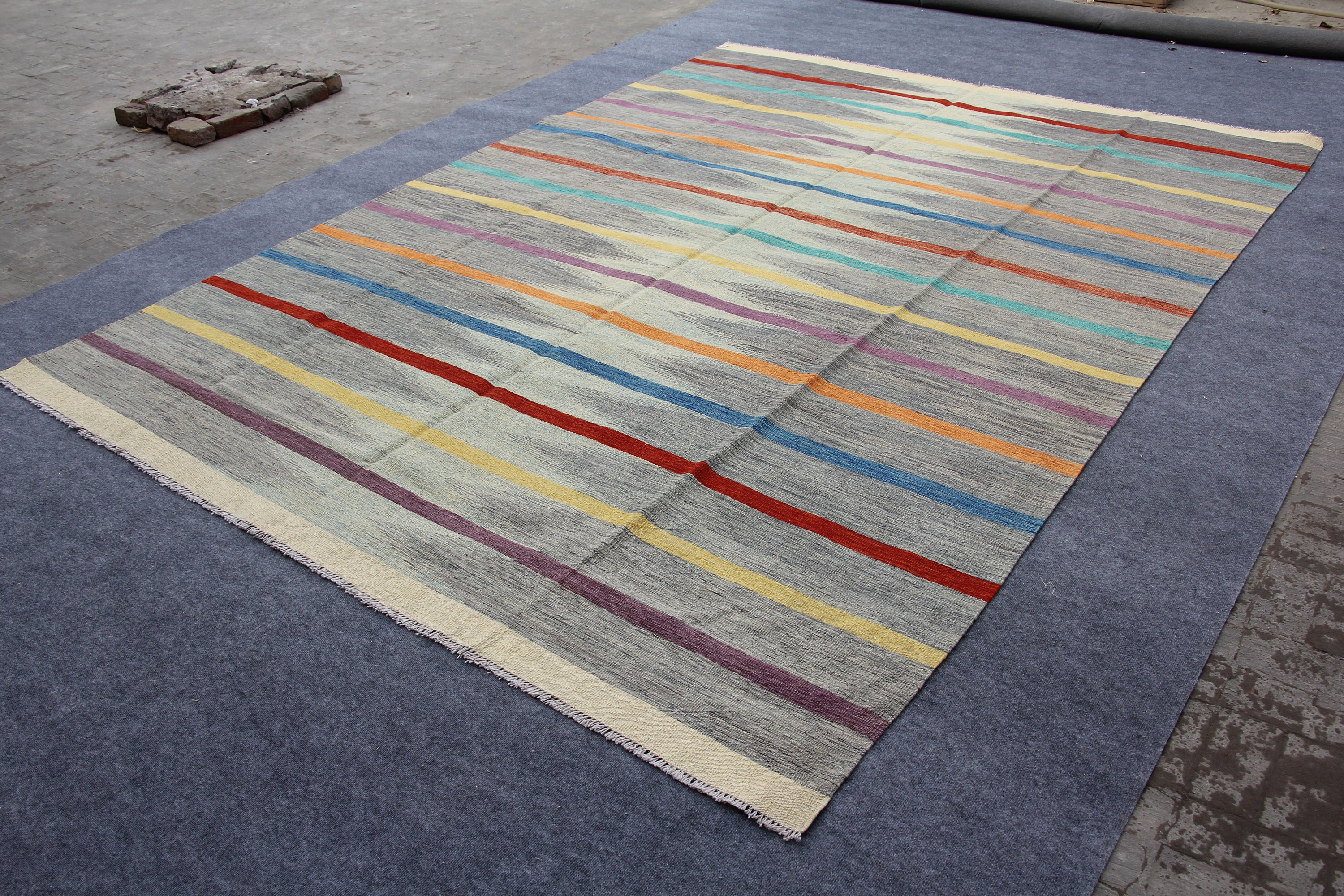 9x12 area rug extra large area rug large kilim rug one of a | Etsy