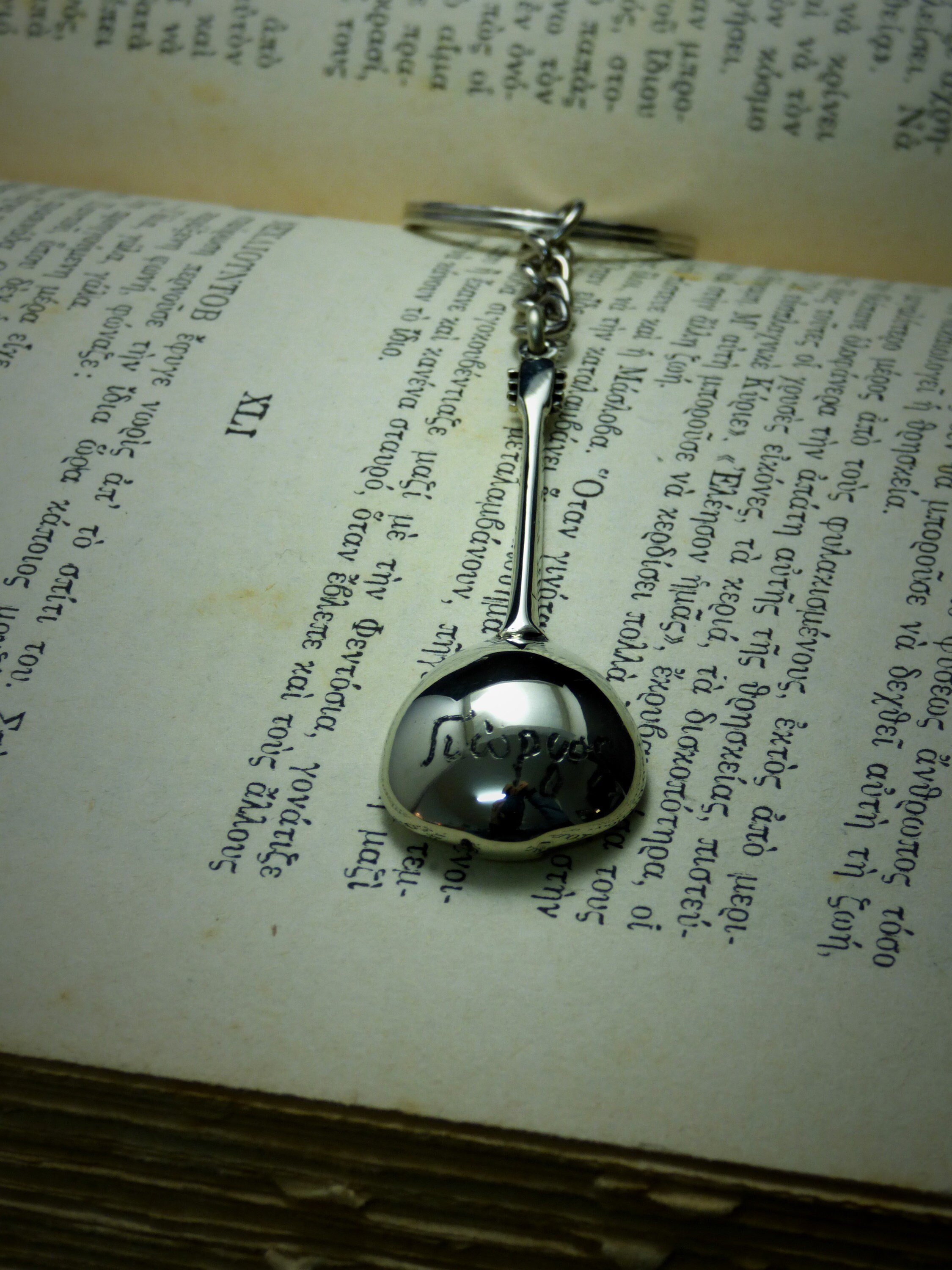 Handmade keychain with musical instrumentsbouzoukiacoustic | Etsy