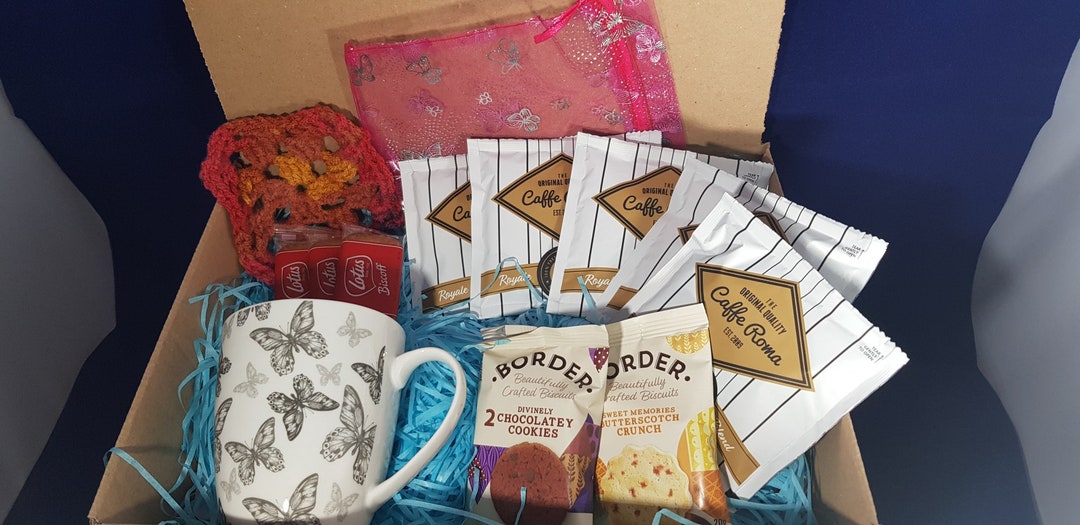 Coffee/tea Lovers Hamper, Gift Set, Coffee/tea Mug, Monochrome ...