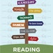 Reading Takes You Places Printable YOUNG ADULT VERSION, Fictional ...