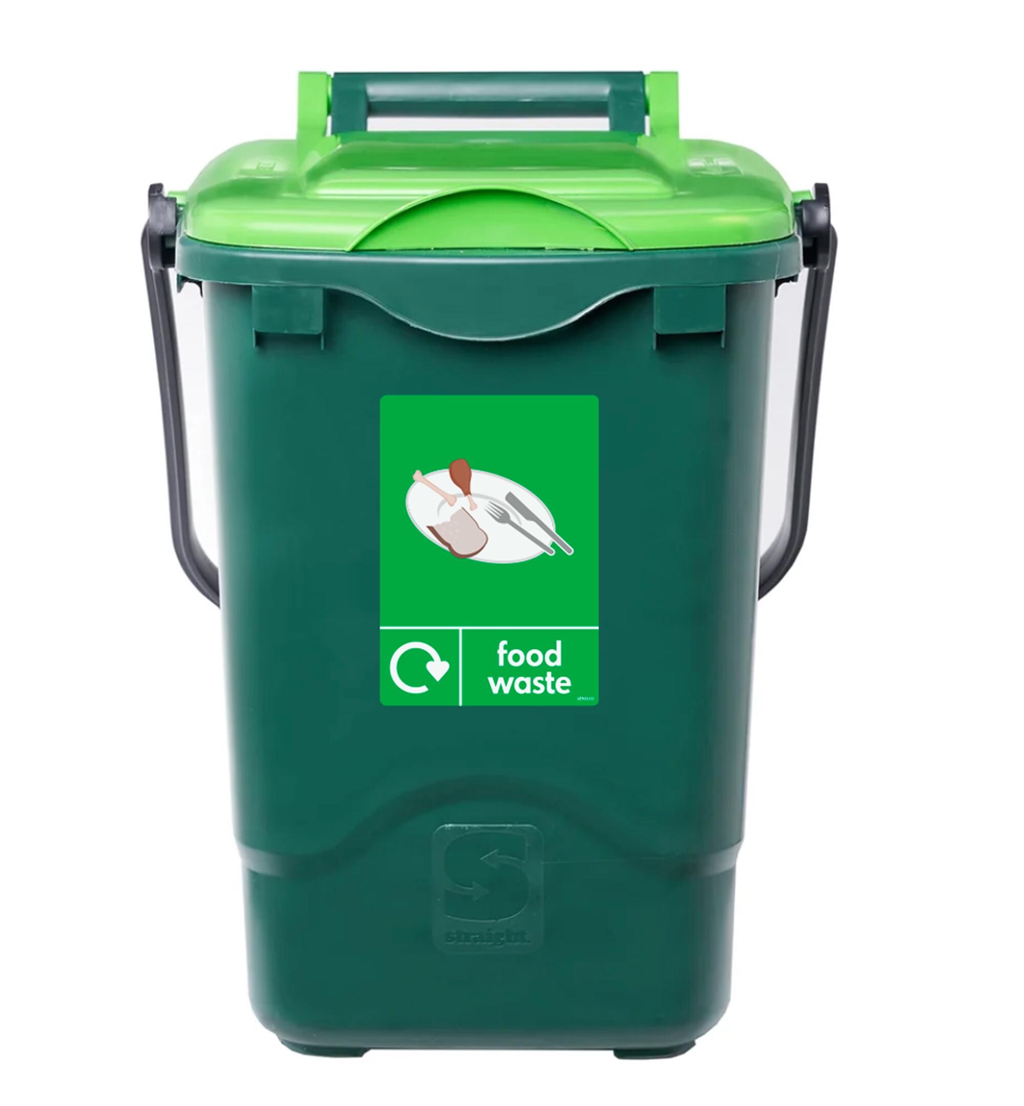 WRAP Recycling Sign | Food Waste Self-adhesive Vinyl Sticker | Recycle ...