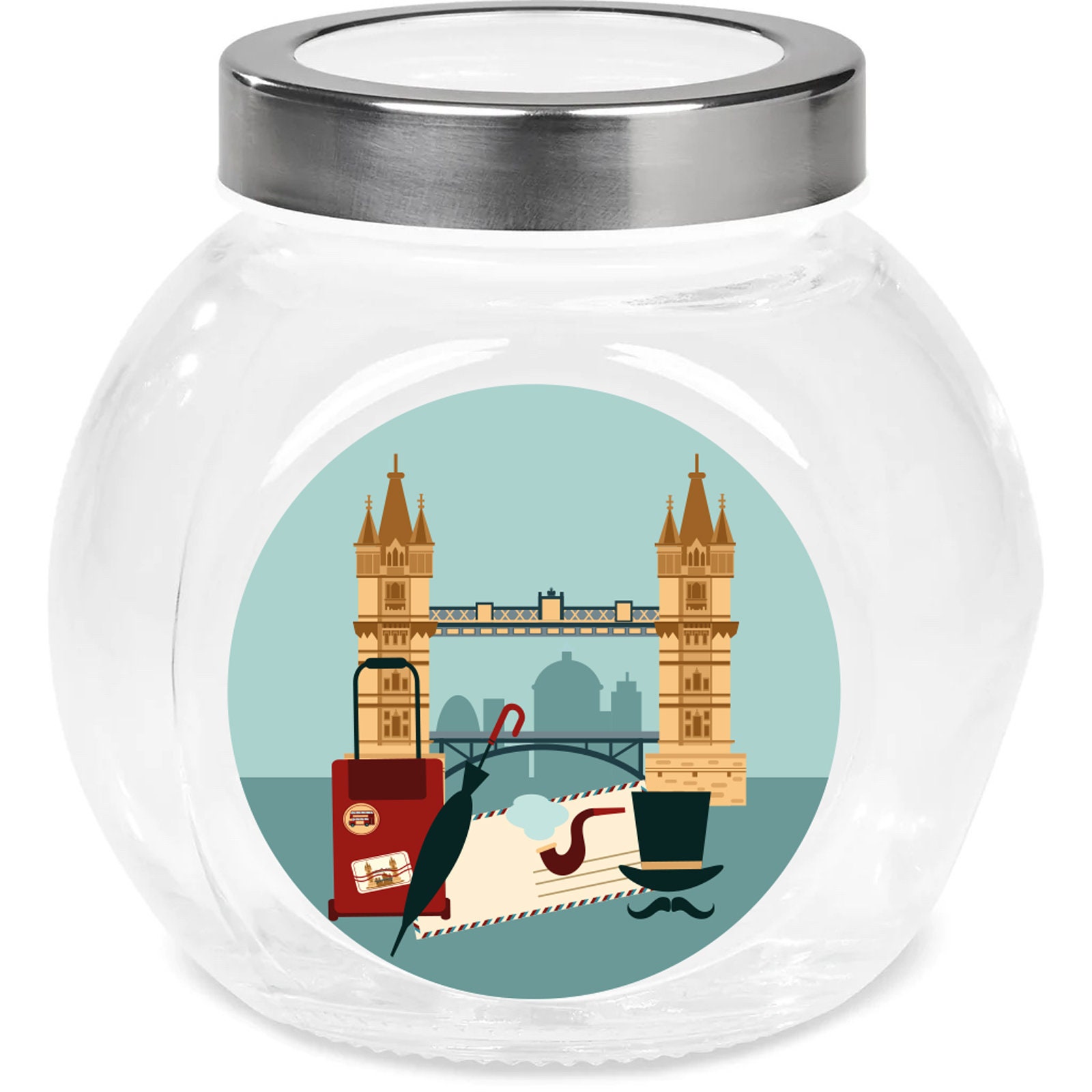 Pack of 24 72 240 London Bridge Paper Labels Union Jack - Etsy UK