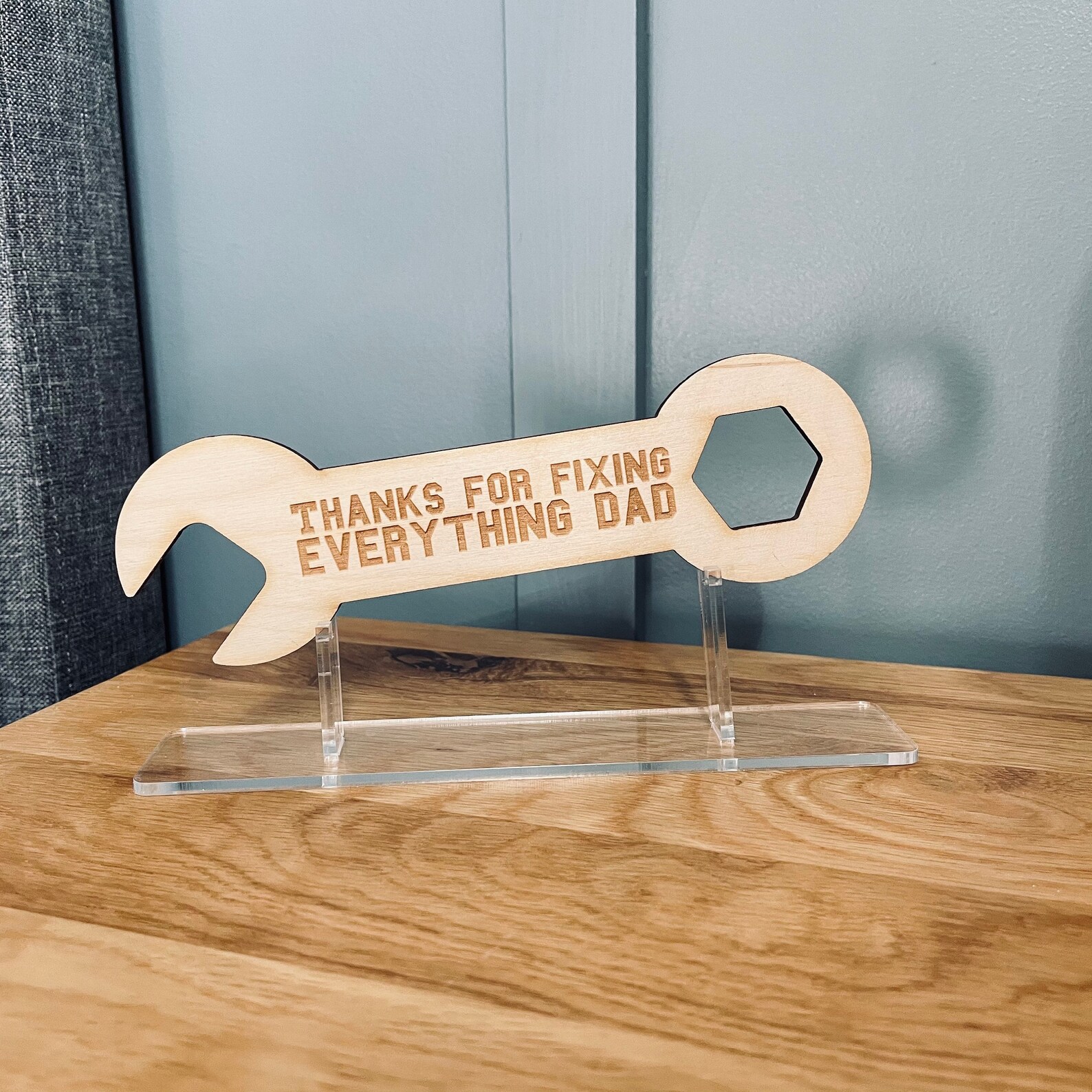 Thanks for Fixing Everything Dad Sign Birthday Present - Etsy