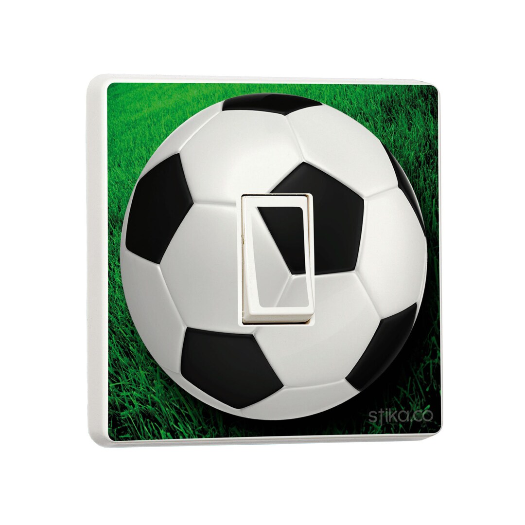 Football Light Switch Sticker Set: Vinyl Sports Decor - Set of 2 - Etsy