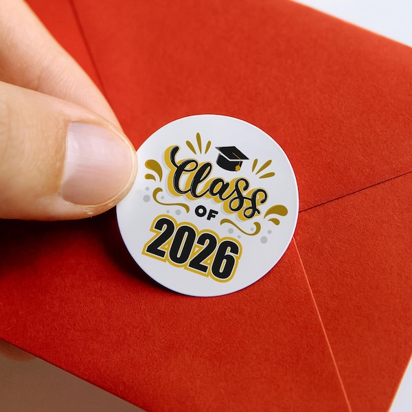 Class of 2026 Stickers - Etsy UK