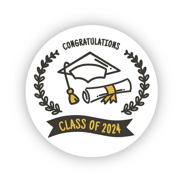 Graduation Stickers - Etsy