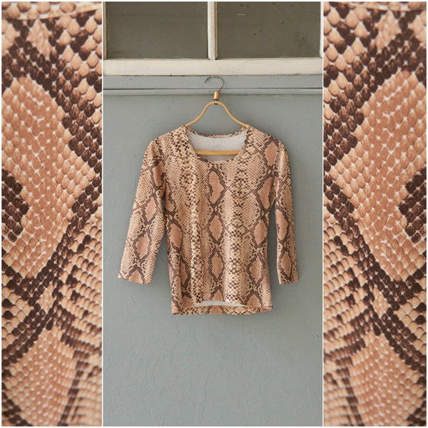 90s Snake Skin Clothing - Etsy