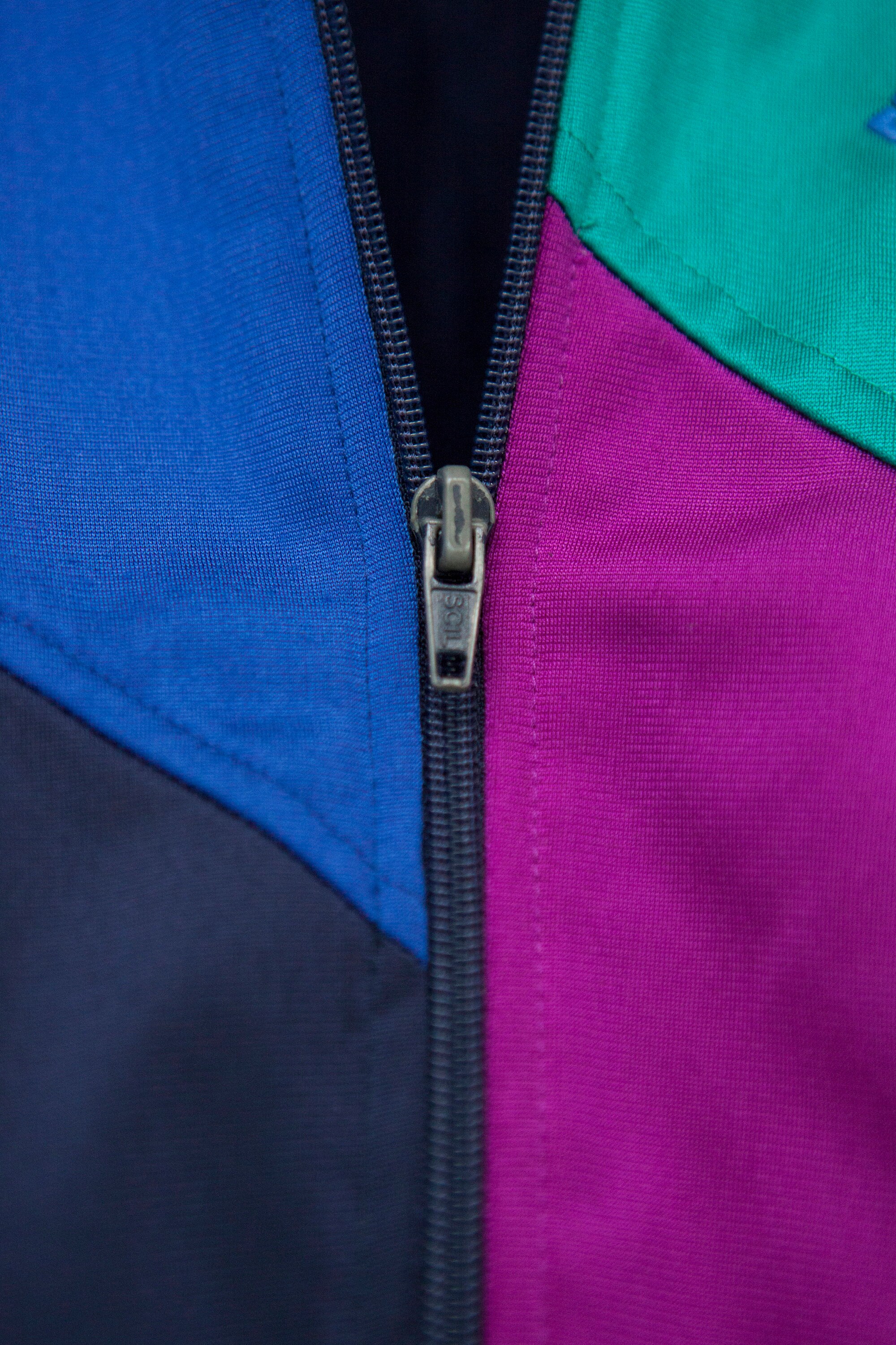 Vintage 80s Track Jacket 90s Sports Jacket Mens Medium - Etsy