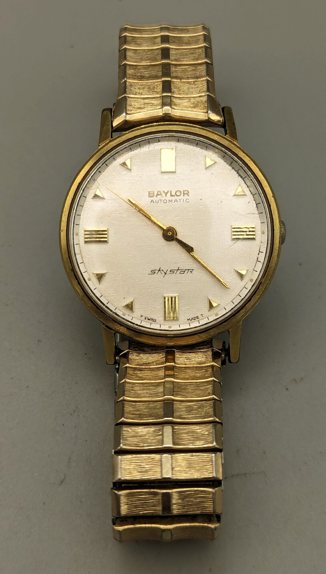 BAYLOR SKYSTAR Men's Automatic Swiss Made Watch - Etsy