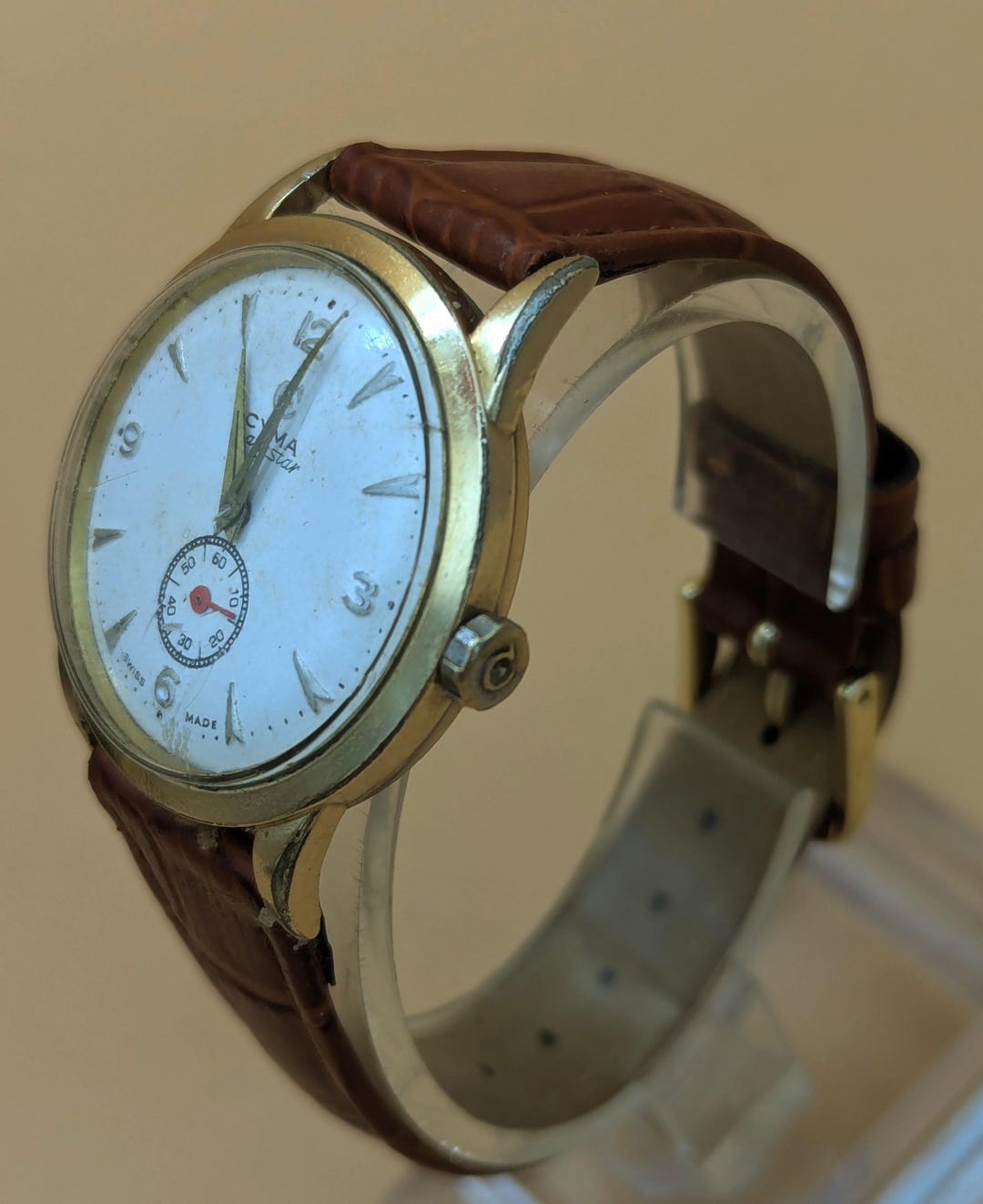 Vintage CYMA Navystar Cymaflex Men's Automatic Watch Gold Plated - Etsy