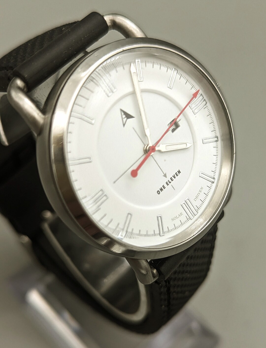 ONE ELEVEN Men's Solar Watch W/date 36MM - Etsy