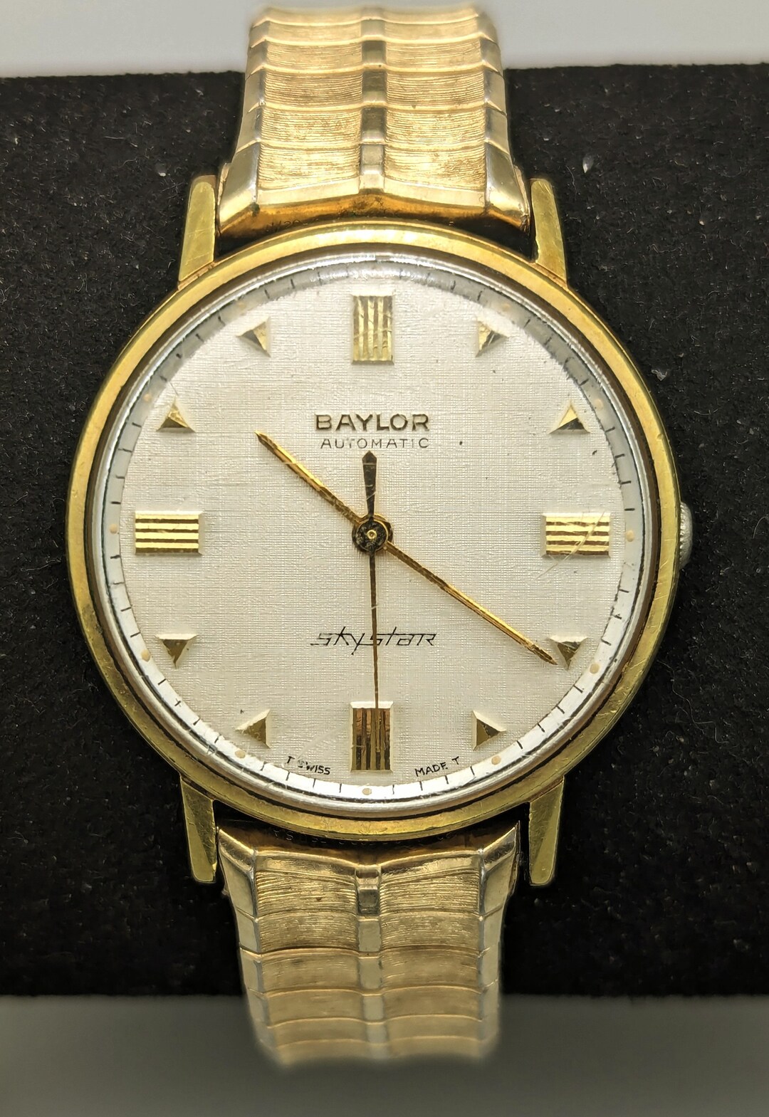 BAYLOR SKYSTAR Men's Automatic Swiss Made Watch - Etsy