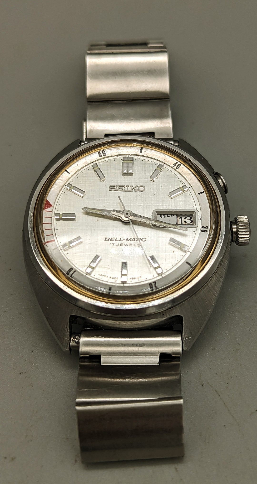 Vintage SEIKO BELL-MATIC Men's Stainless Steel Watch 4006-6010 - Etsy