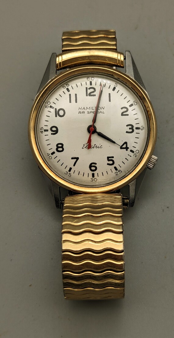 Hamilton Electric Converta Gold Fill & Stainless Stee… - Gem