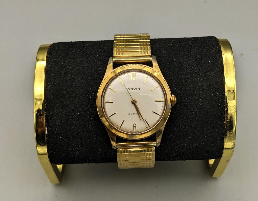 Vintage Orvin Mechanical 17 Jewel Men's Watch - Etsy